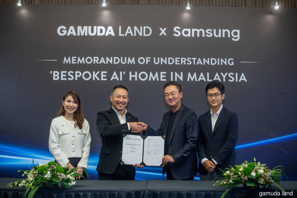 Gamuda Land inks MOU with Samsung to equip Gamuda Cove’s The Camellia ...