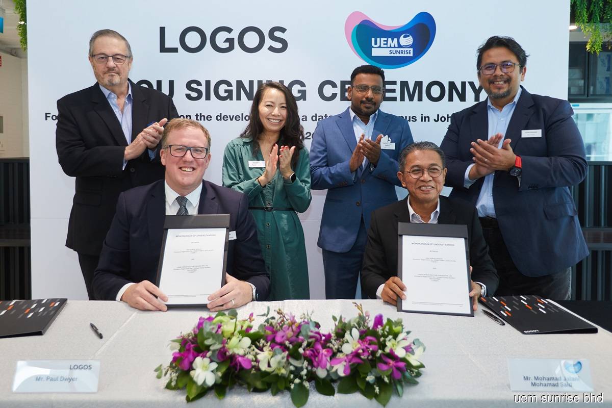UEM Sunrise and Logos sign MOU to develop data centre campus in Johor ...