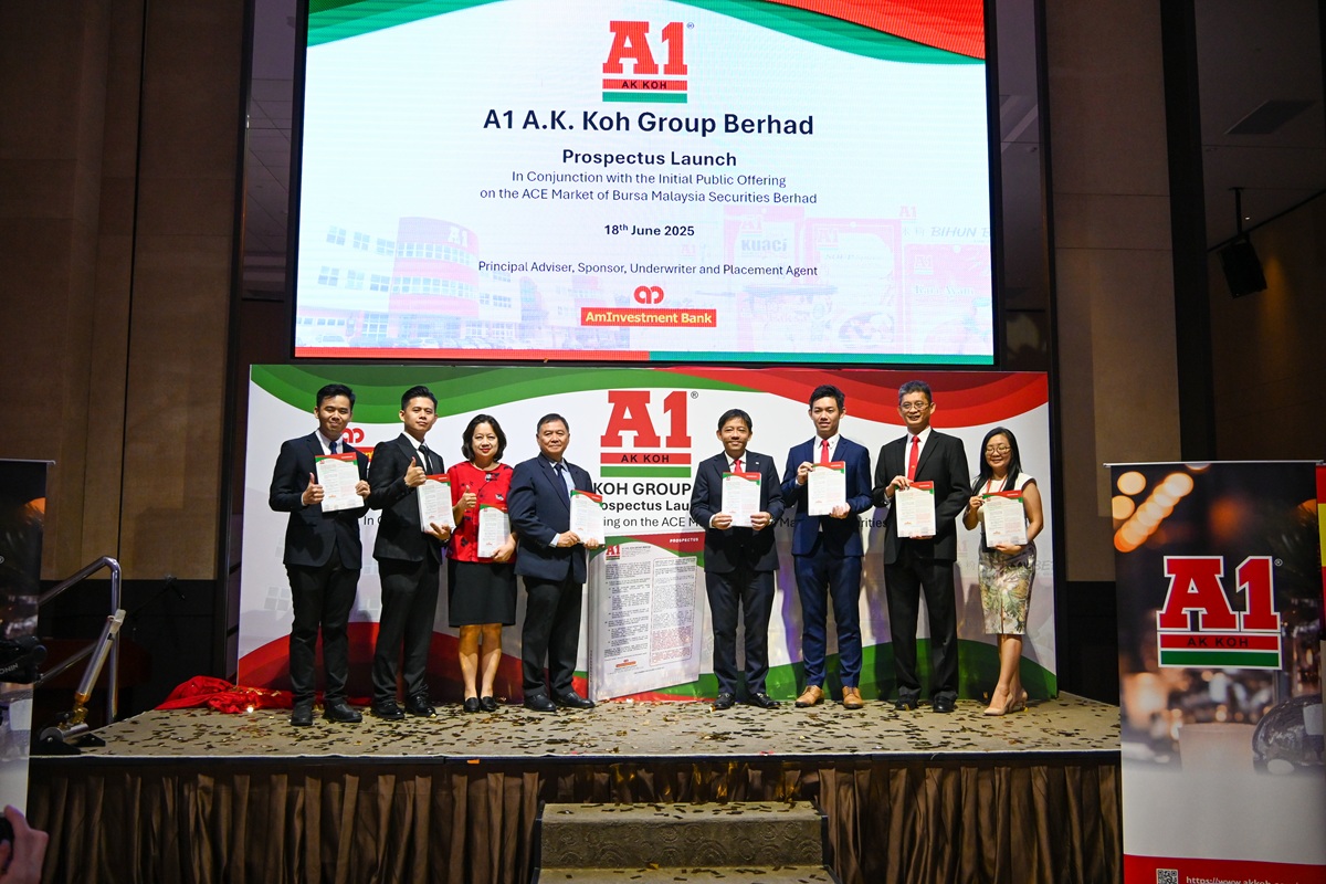 A1 AK Koh launches ACE Market IPO at 25 sen per share
