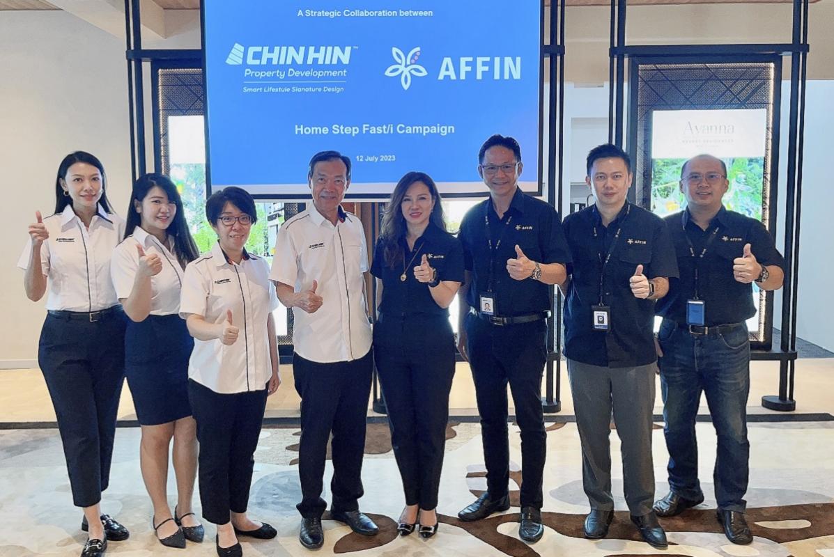 Chin Hin Group Property collaborates with Affin Bank to assist homebuyers