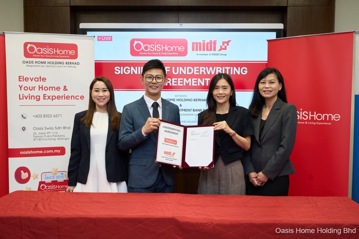 Oasis Home gets MIDF to underwrite ACE Market IPO, listing aimed for May