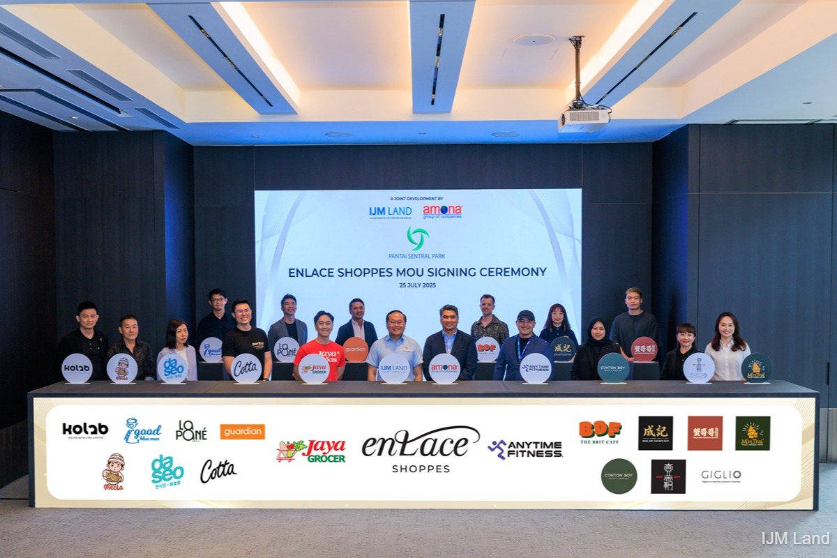 IJM Land and Amona Group formalise MOUs with sixteen tenants for Enlace ...
