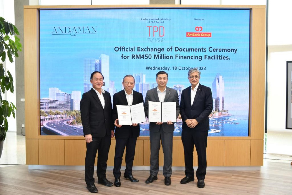 AMMB provides RM450m financing to E&O’s Andaman Island project in Penang