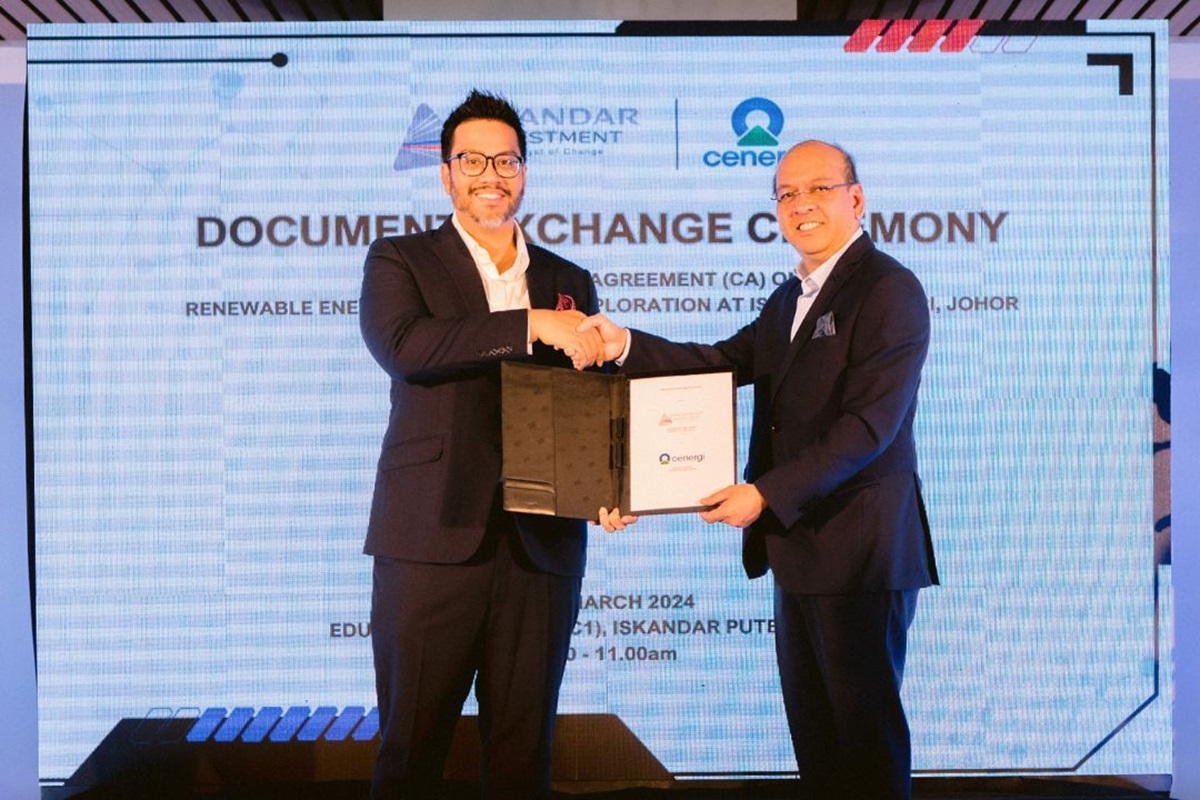 Iskandar Investment partners with Cenergi SEA on renewable energy ...