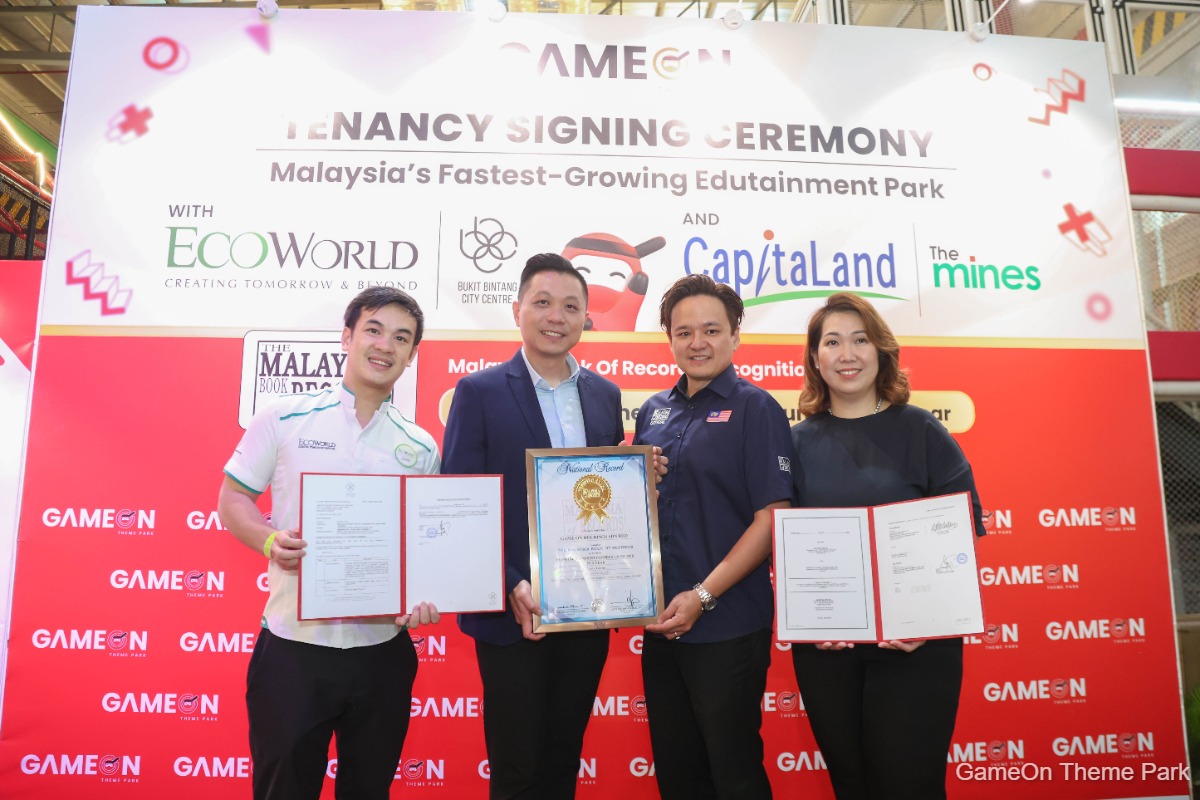 GameOn partners with CapitaLand, EcoWorld to open new family ...