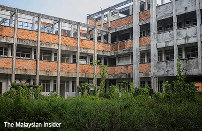 Pupils sleep on floors, school built on stream in Sarawak