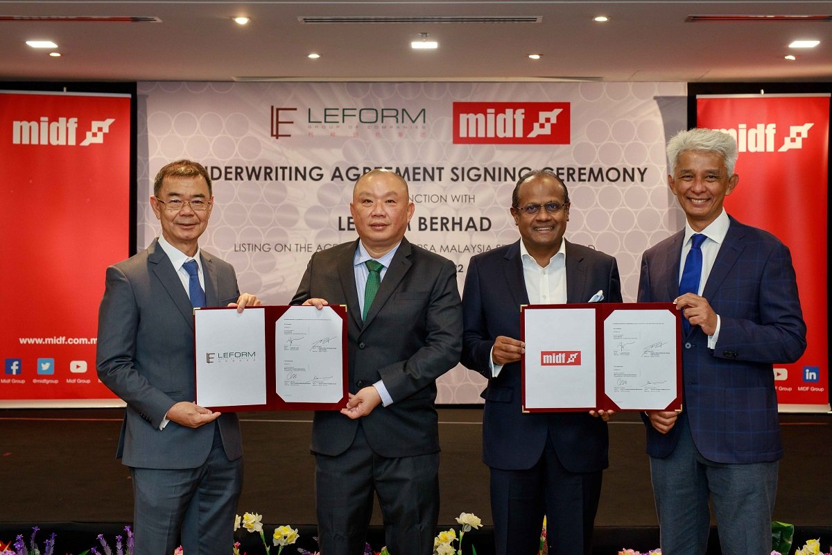 Leform与MIDF签署包销协议