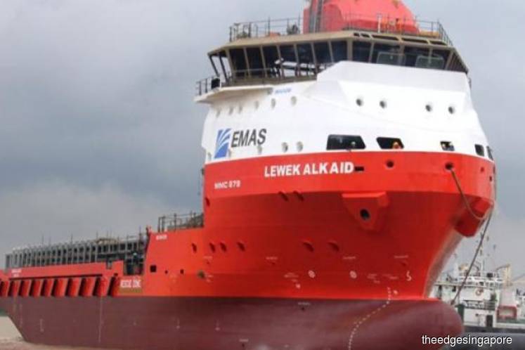 EMAS Offshore's 2Q losses narrow but still faces creditor claims