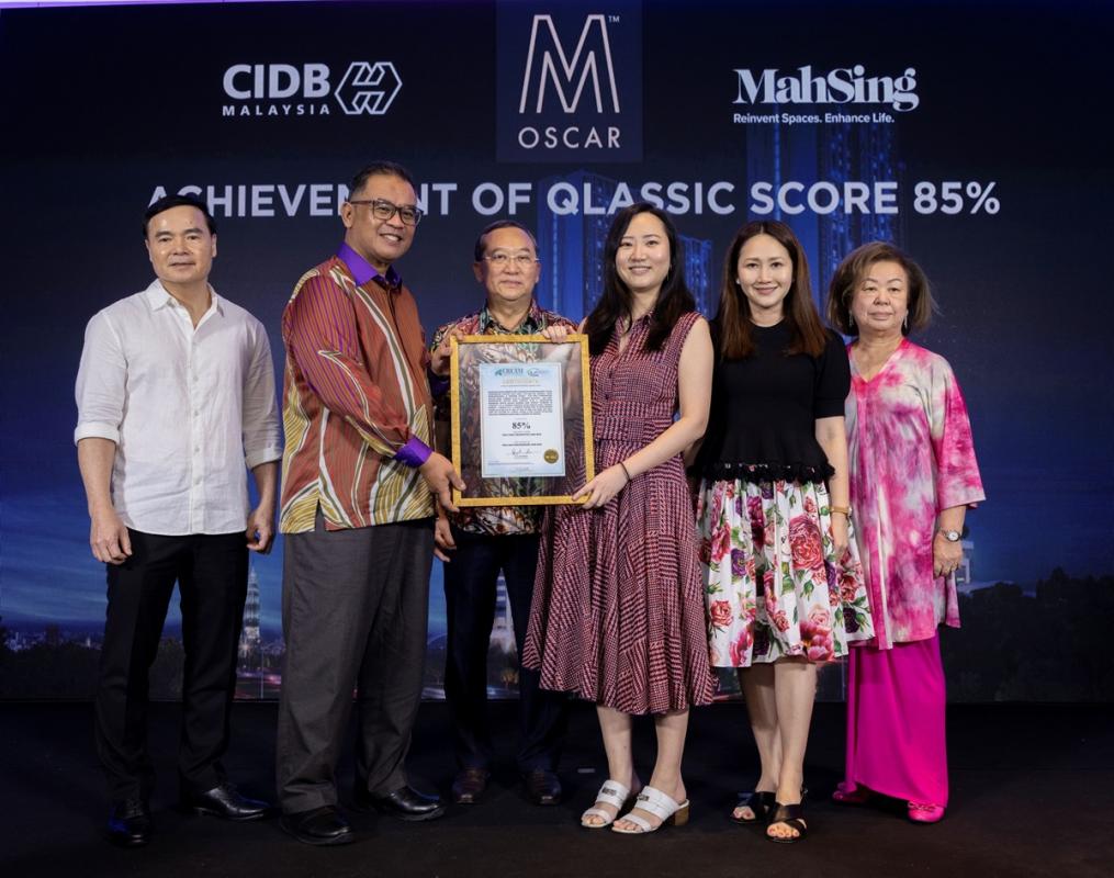 Mah Sing's M Oscar awarded 85% Qlassic score | KLSE Screener