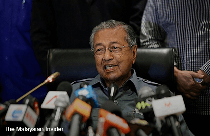 No need for new party, Dr Mahathir tells opposition reps