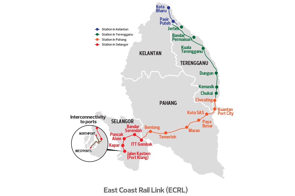 RM2 bil ECRL-Port Klang link tender underway | KLSE Screener