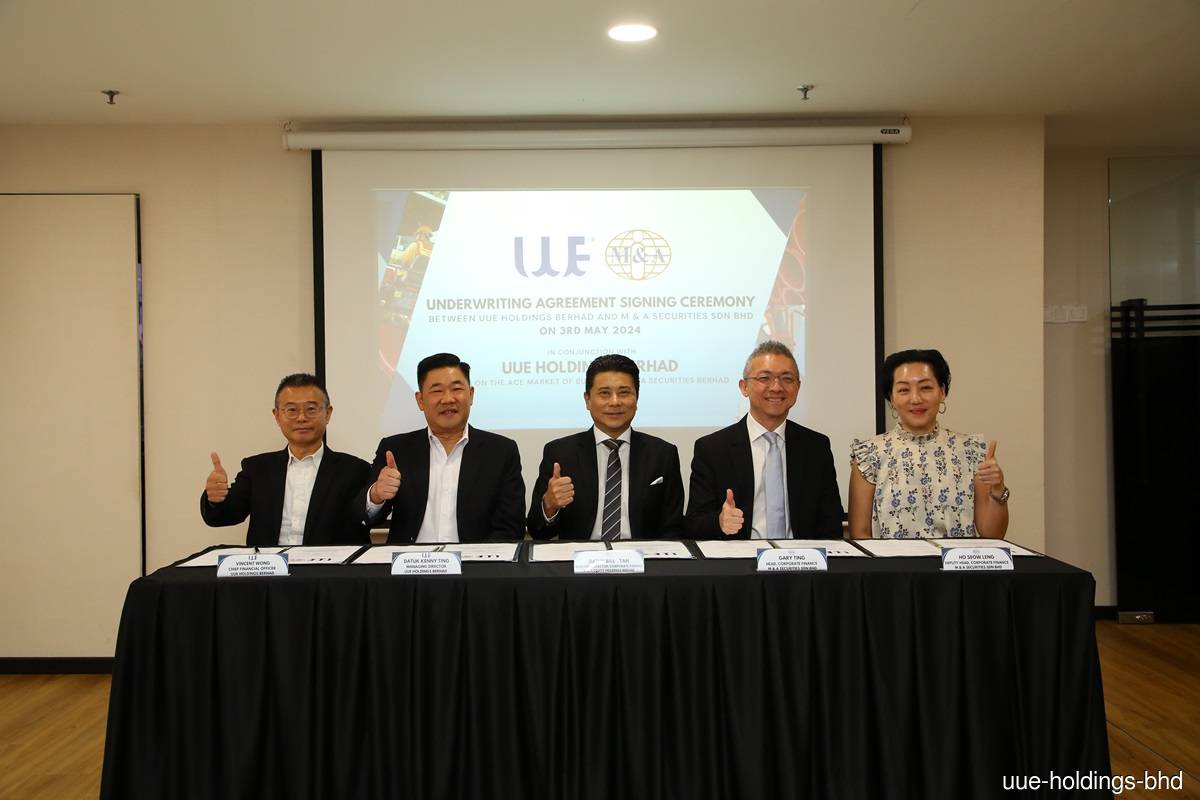 UUE signs underwriting deal with M&A Securities for ACE Market IPO