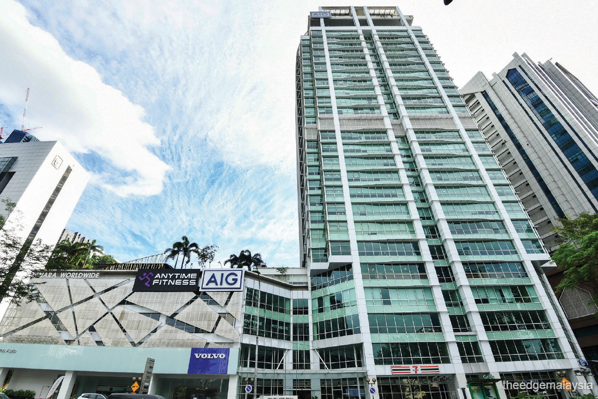 Menara Worldwide in Bukit Bintang up for sale