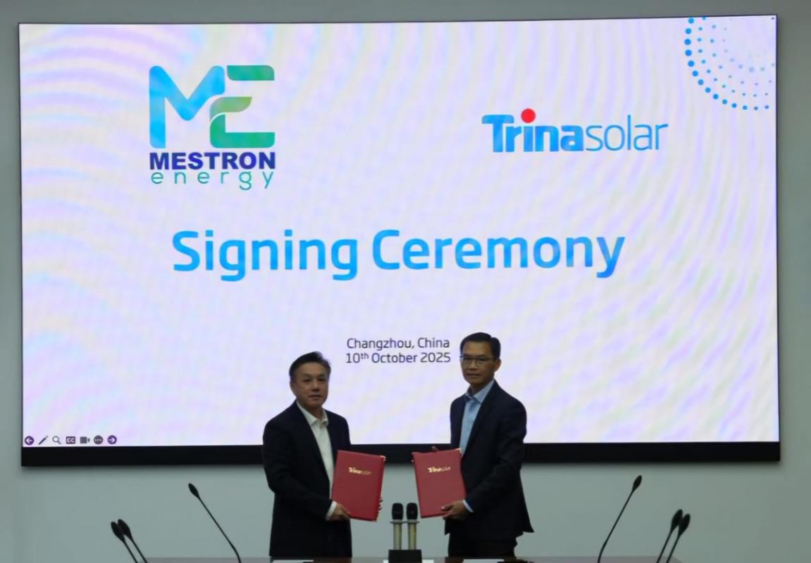 Mestron partners China’s Trina Solar for PV rollout in Malaysia