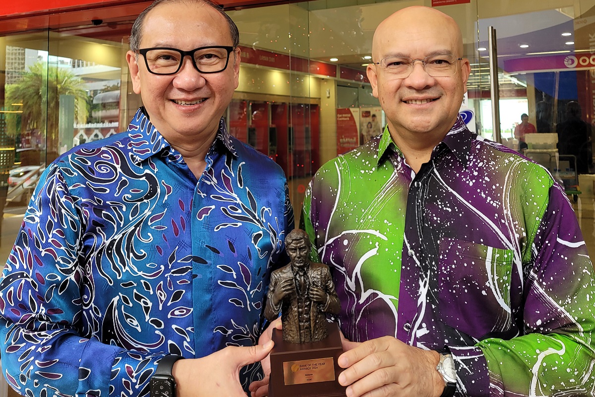 OCBC Bank named top Malaysian bank for second year running