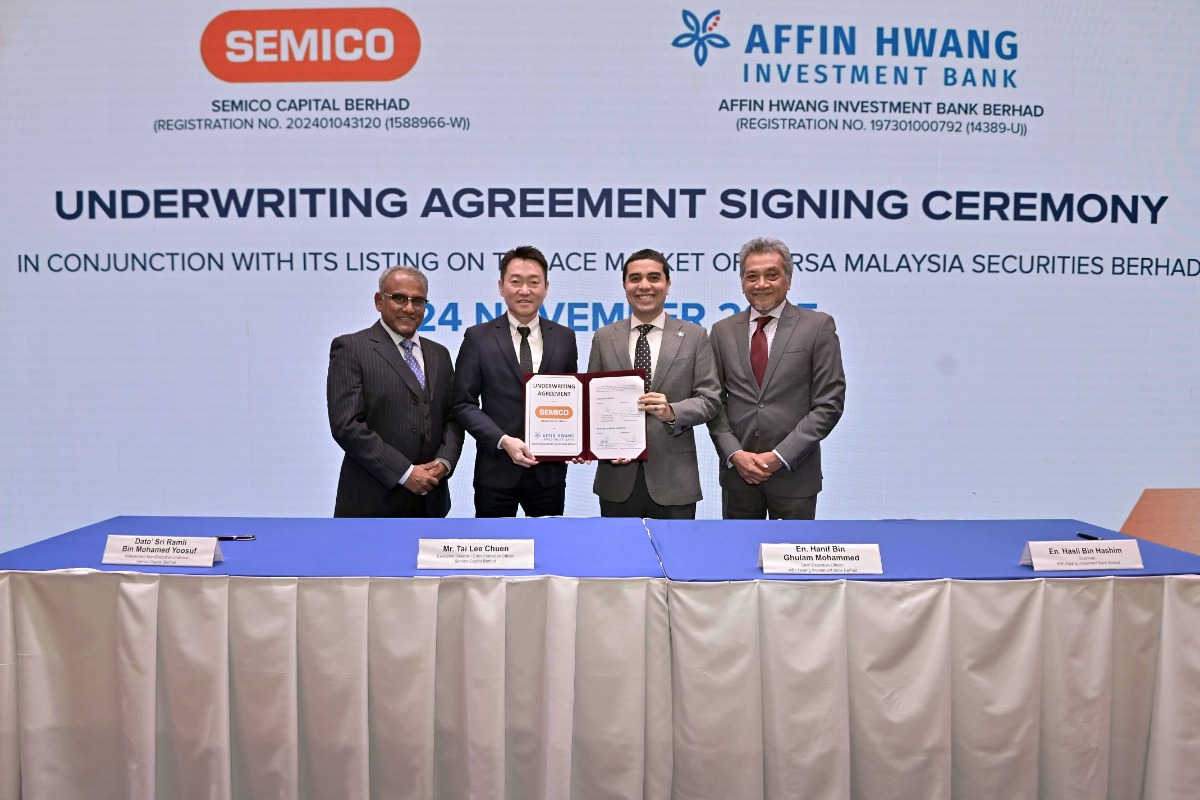 Semico Capital Signs Underwriting Agreement With Affin Hwang Ahead of ACE Market Listing ...