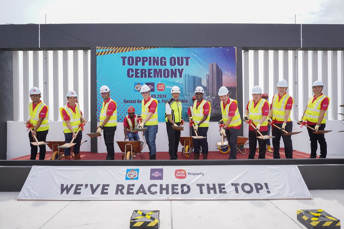 Sime Darby Property tops out transit-oriented development Serasi ...