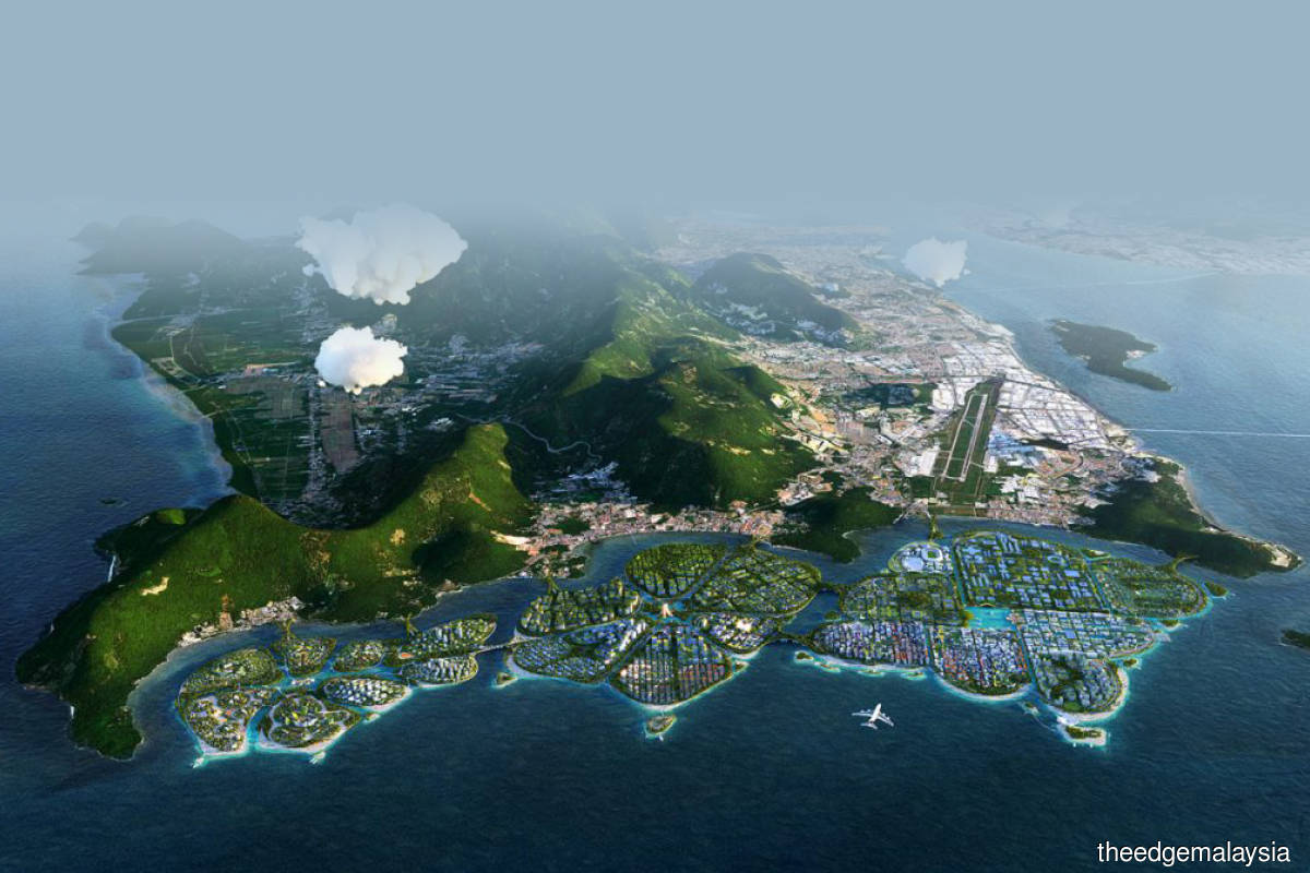 Is the scale of Penang South Islands contingent on whether the federal ...