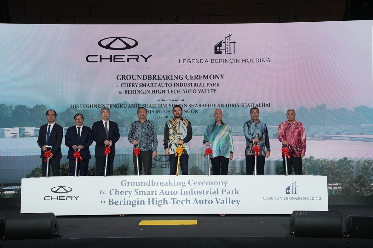 Chery kicks off RM2.2b Smart Auto Industrial Park at Beringin High-Tech ...