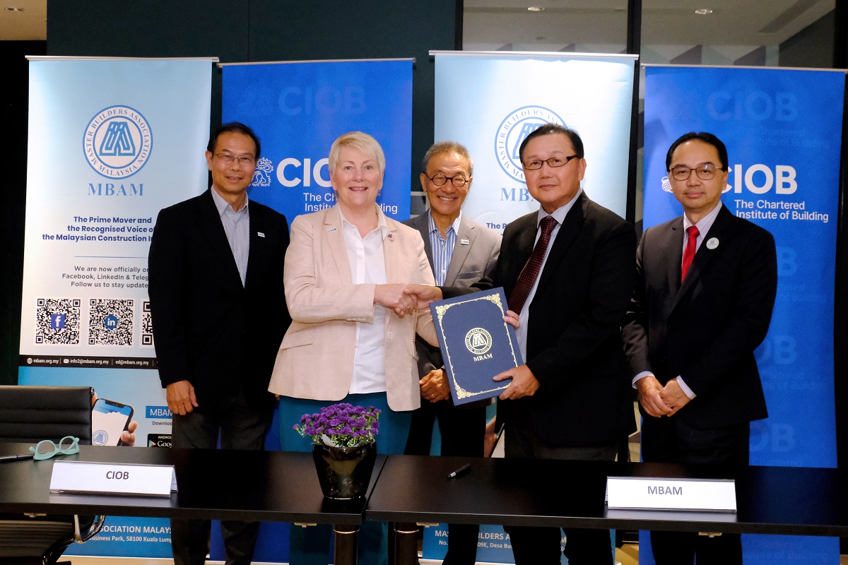 MBAM partners CIOB to elevate local construction industry