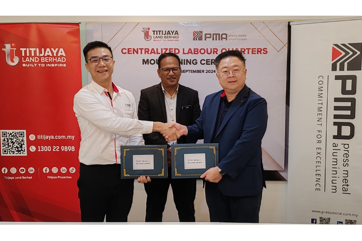 Titijaya inks long-term rental agreement with Press Metal at HALO ...
