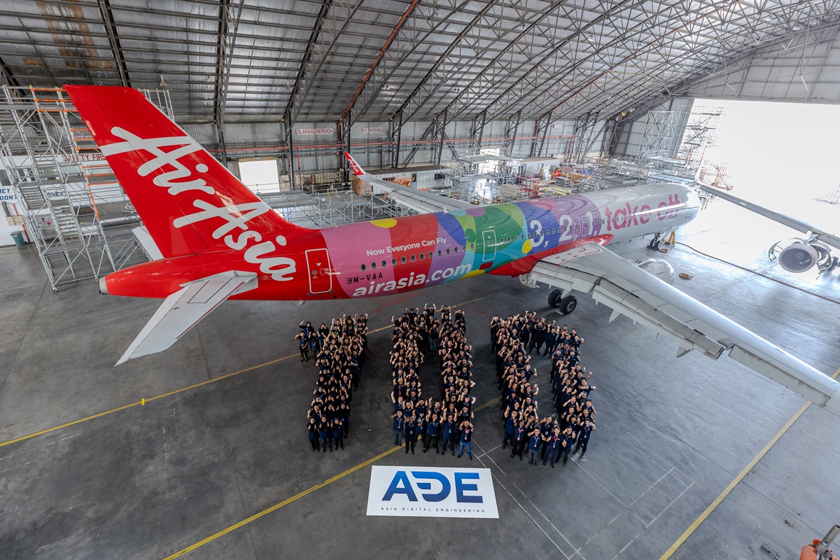 Capital A unit ADE achieves milestone with 100th C-Check completion