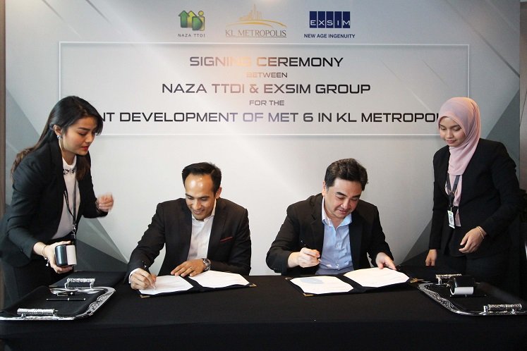 Naza TTDI, EXSIM to jointly develop RM800m-GDV service apartment in KL