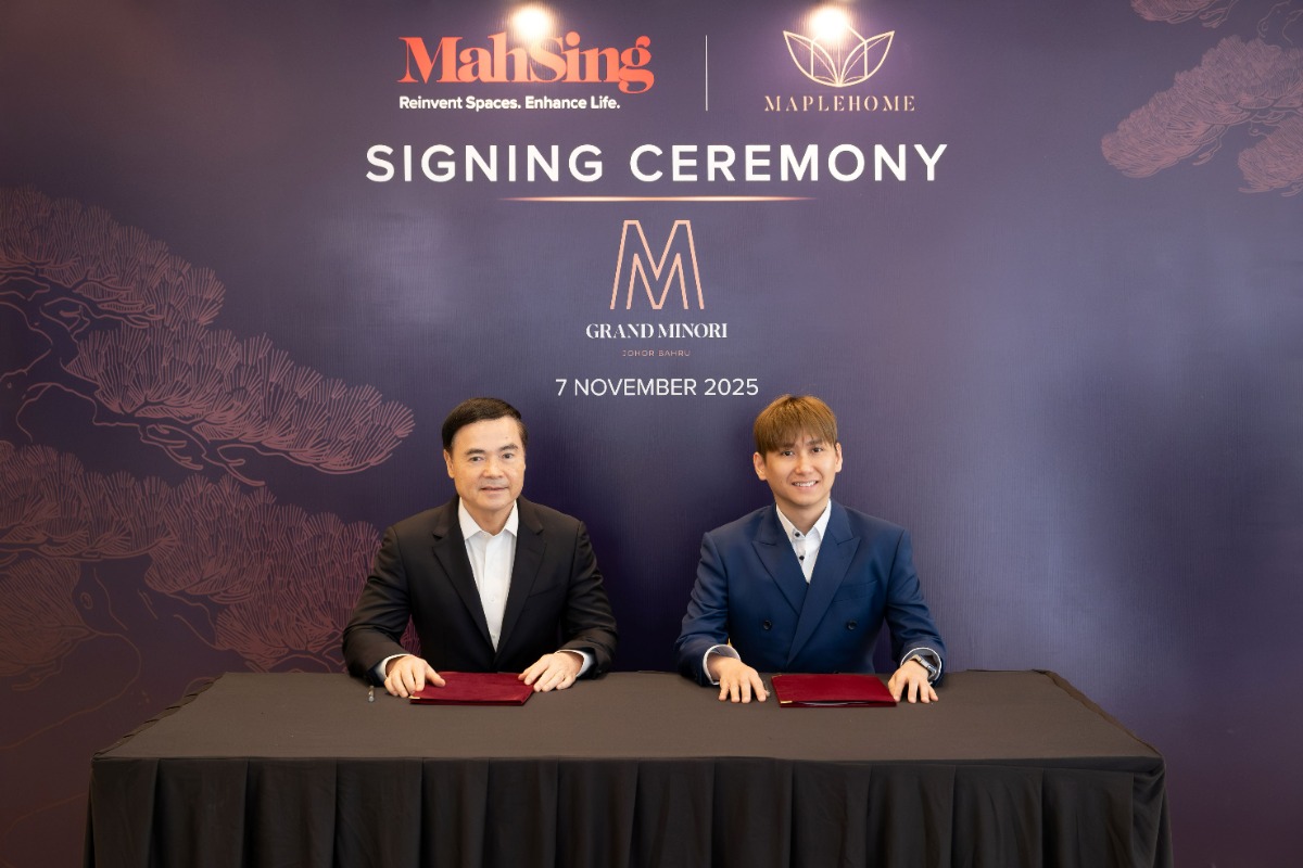 Mah Sing partners MapleHome for managed serviced units at M Grand Minori
