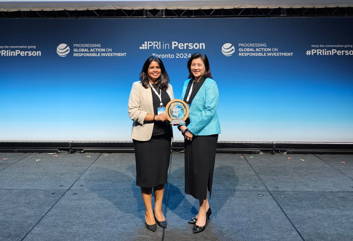 Bintang Capital wins UN Principles for Responsible Investment award