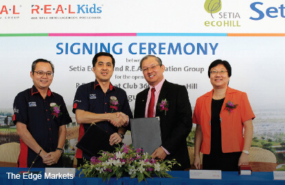 S P Setia’s EcoHill unit signs agreement with REAL Education Group