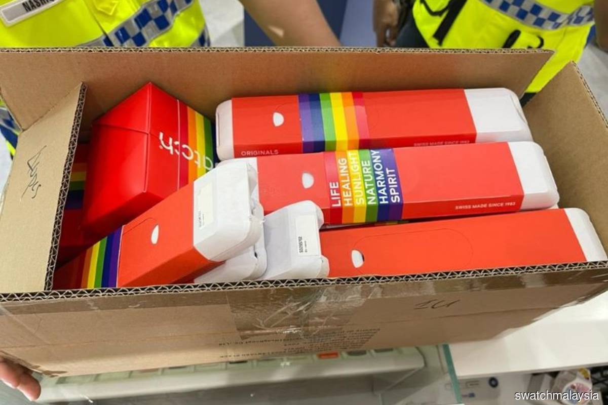 Swatch Malaysia takes Putrajaya to court over ‘rainbow’ watches