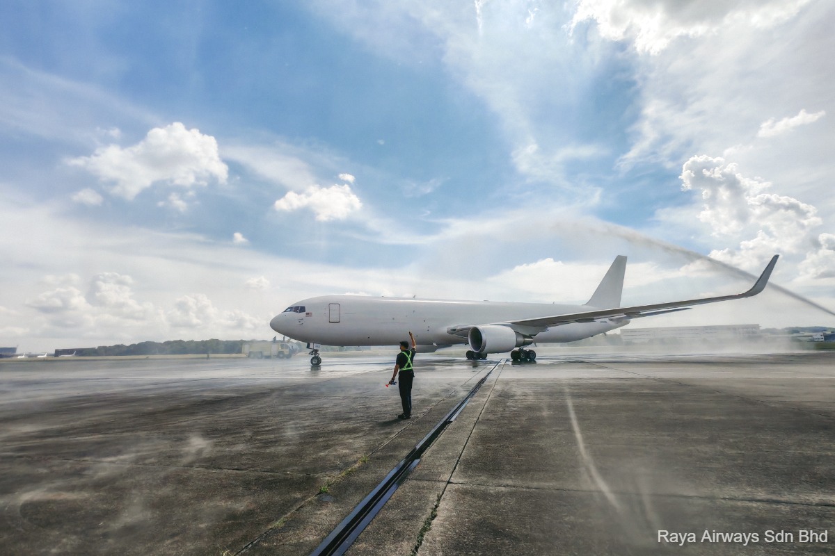Raya Airways adds Boeing 767-300 Freighter to fleet, a first for ...