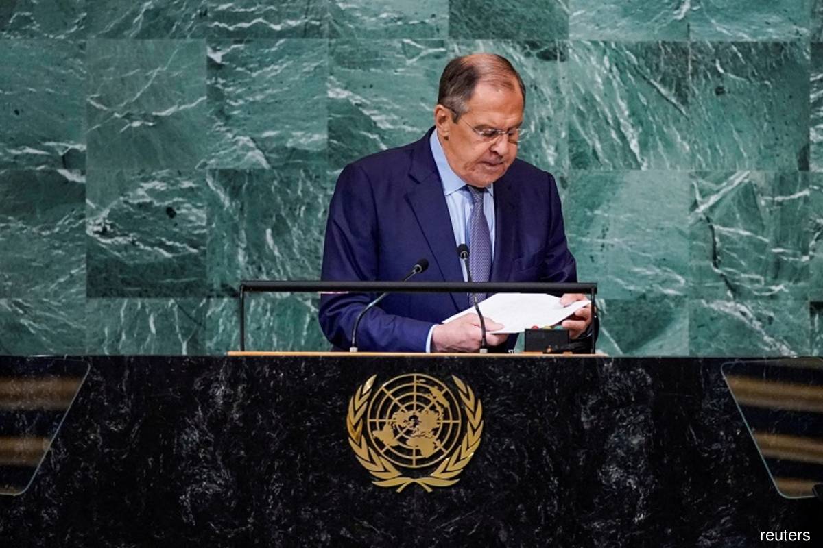 Lavrov, at the UN, pledges 'full protection' for any territory annexed ...