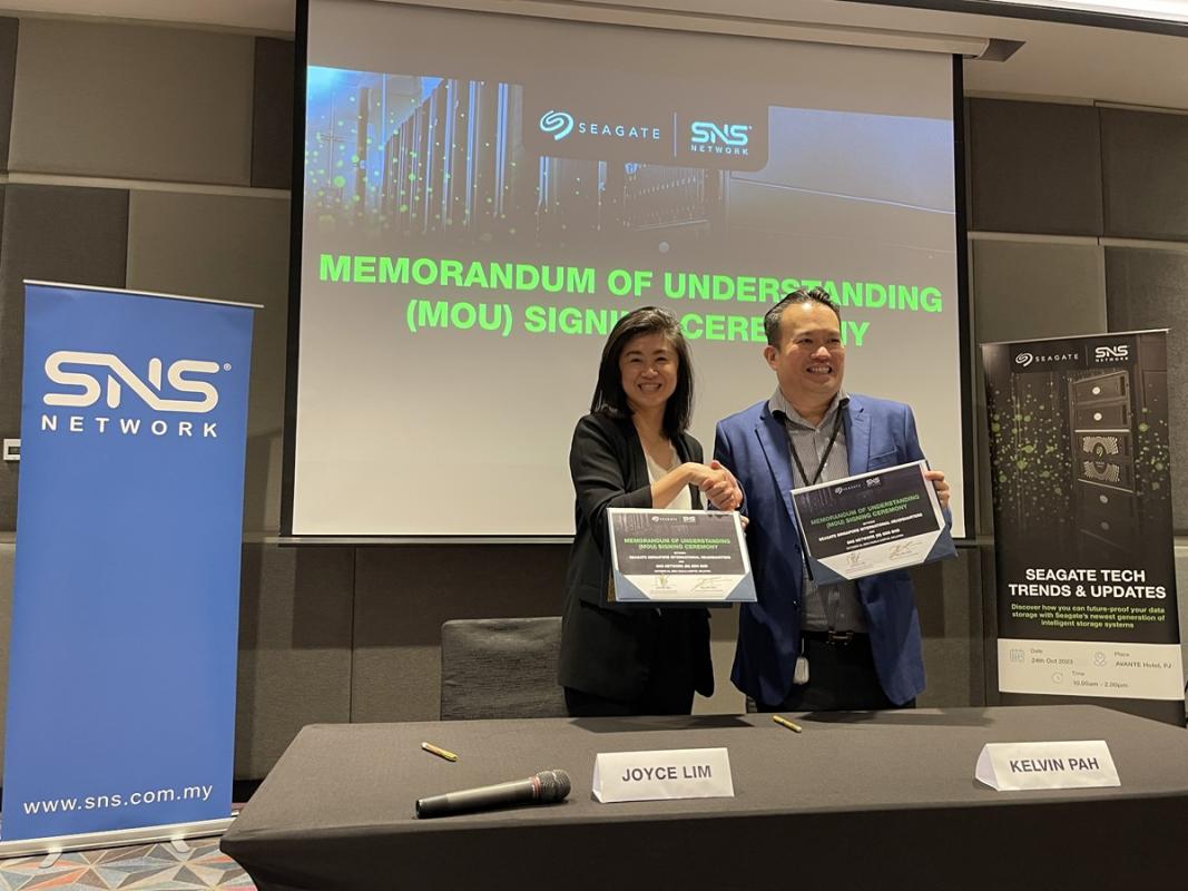 SNS Network teams up with Seagate Technology to provide enterprise data ...