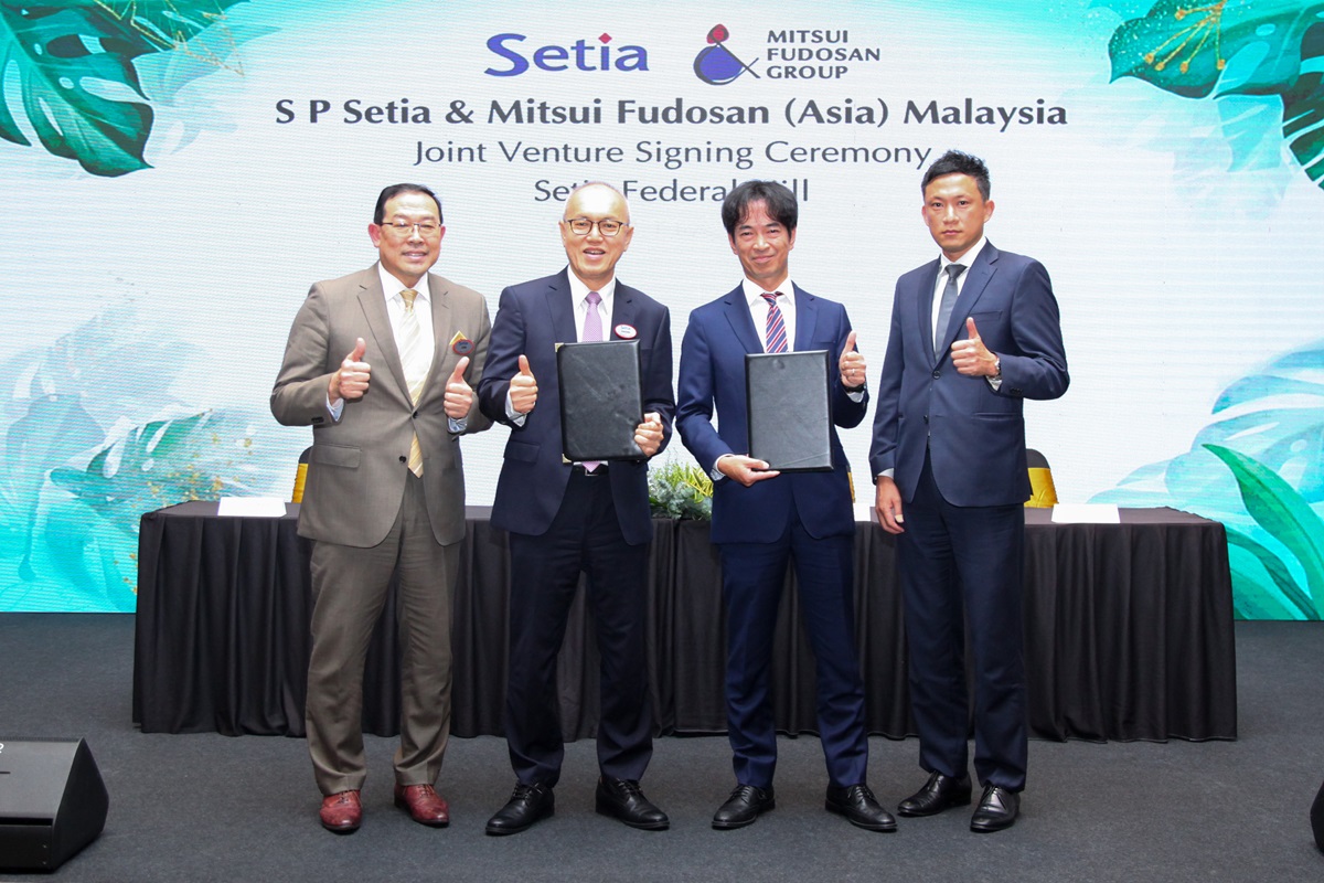 S P Setia partners with Mitsui Fudosan to develop two residential ...