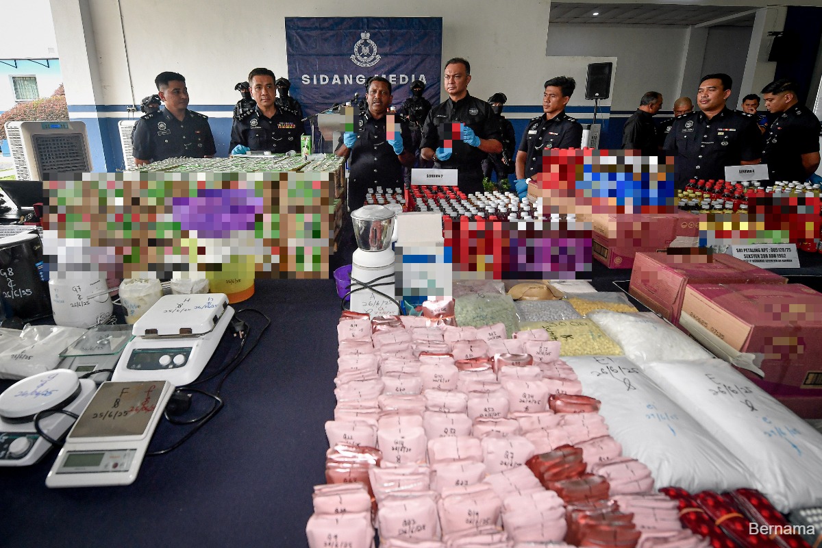 Party ecstasy over as police bust drug juice labs in KL, Selangor ...