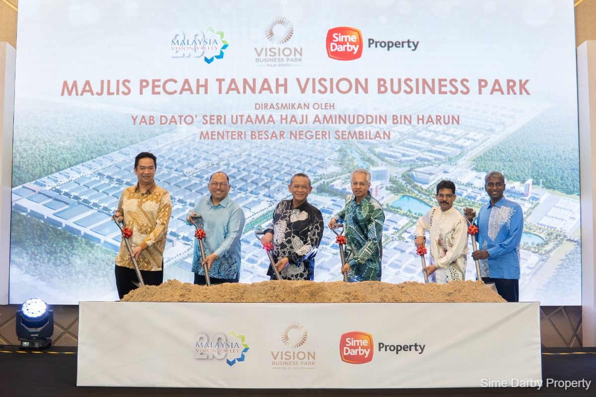 Sime Darby Property launches RM2.4 bil Vision Business Park in Negeri ...