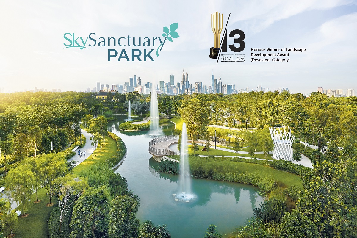 SkyWorld Development wins MLAA13 award for SkySanctuary Park