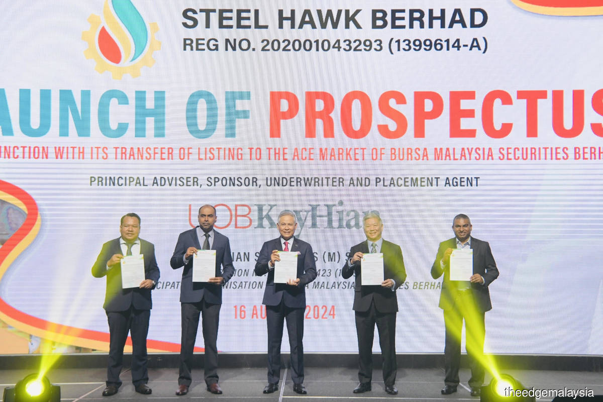 转战创业板 Steel Hawk拟筹2021万 | KLSE Screener