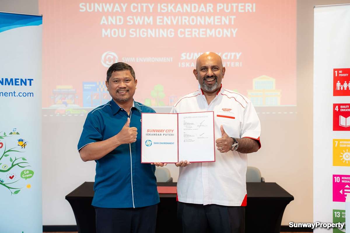 Sunway City Iskandar Puteri partners SWM Environment for first cloud ...