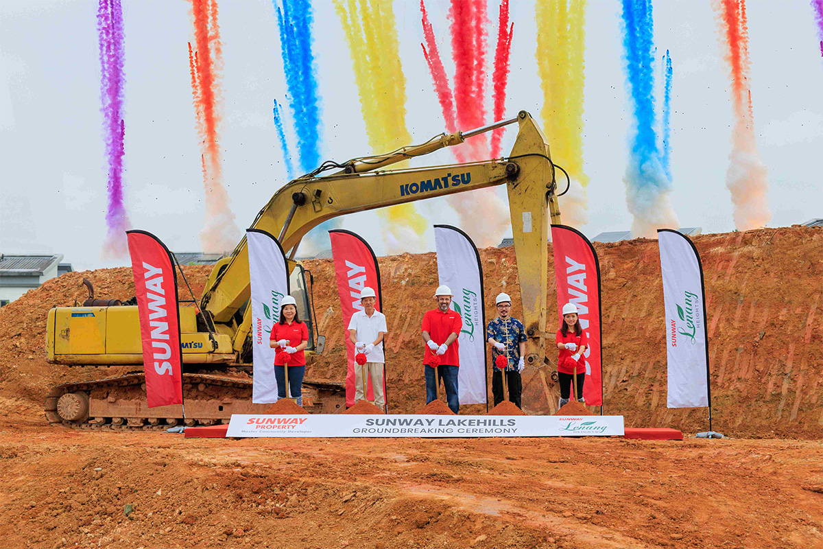 SUNWAY PROPERTY UNVEILS SUNWAY LAKEHILLS, THE LATEST IN A SERIES OF ...