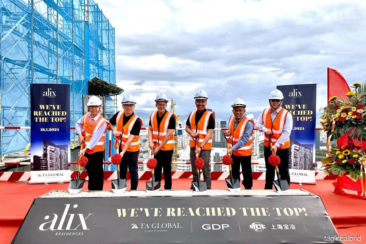 TA Global tops out 96% sold ALIX Residences in Dutamas