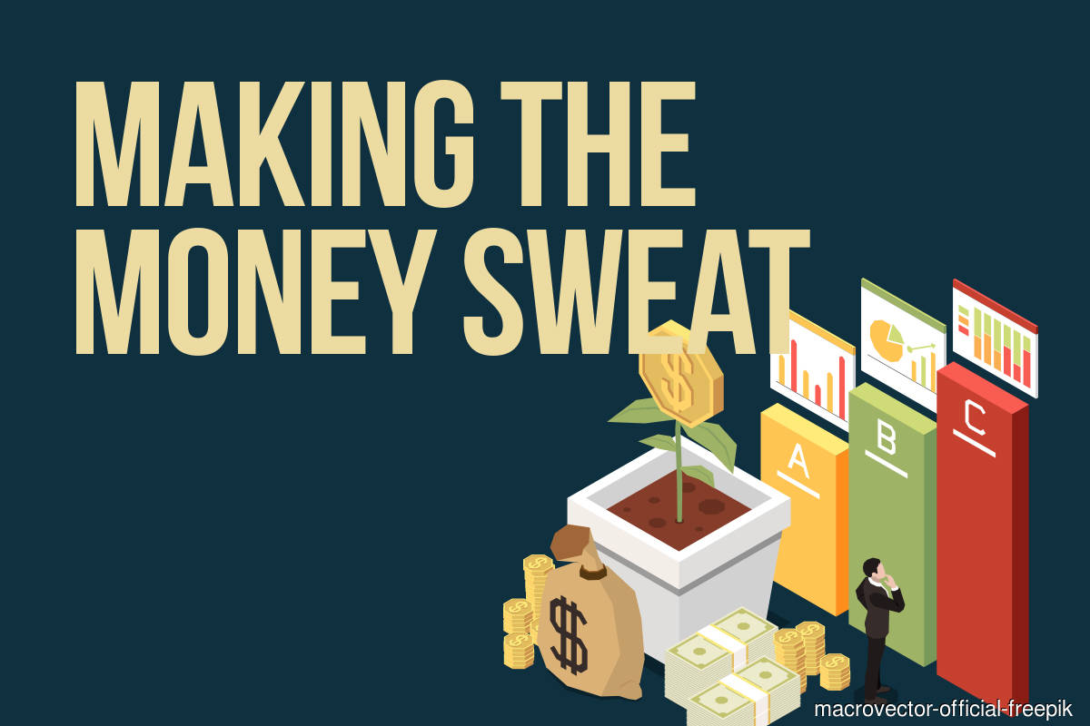 Making the money sweat