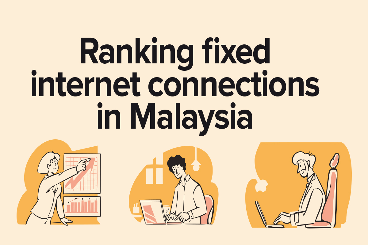 Ranking fixed internet connections in Malaysia