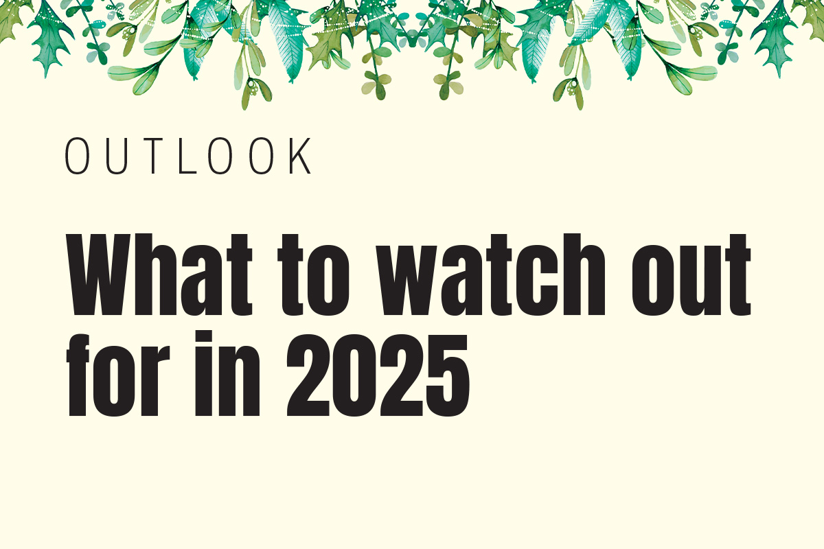 Outlook: What to watch out for in 2025