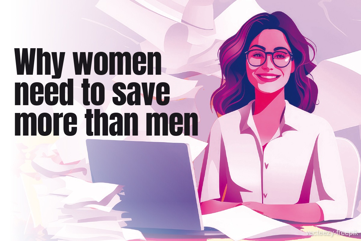 Why women need to save more than men