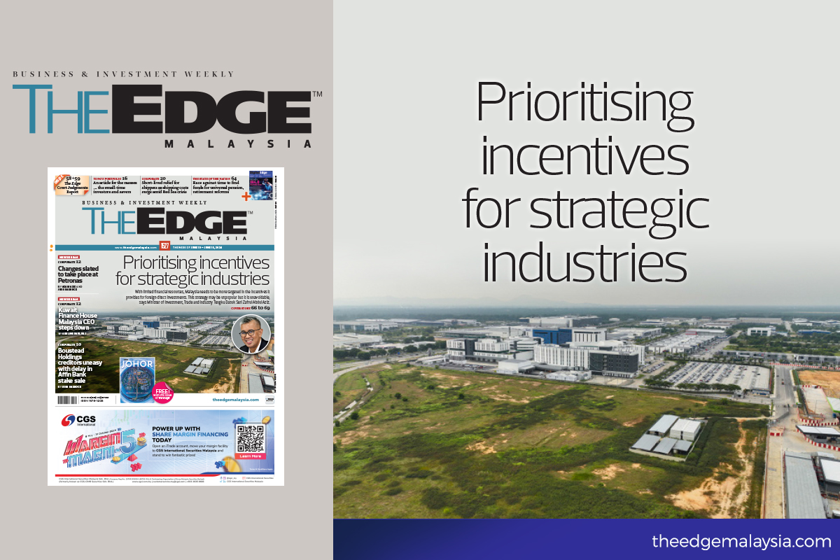 Prioritising incentives for strategic industries