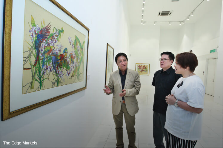 Glorious blooms at Tang’s second solo