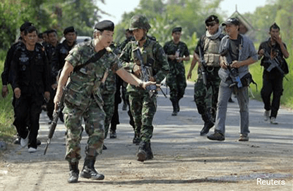 'Biggest insurgent attack in years' in Thai south wounds 12 police