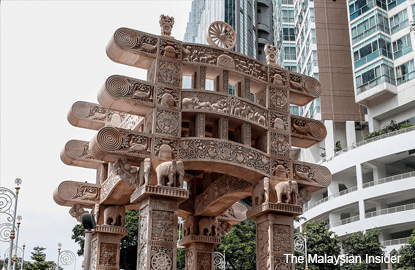 Najib and Modi launch Torana Gate of friendship